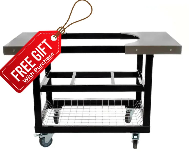Cart Base Basket with Side Shelves