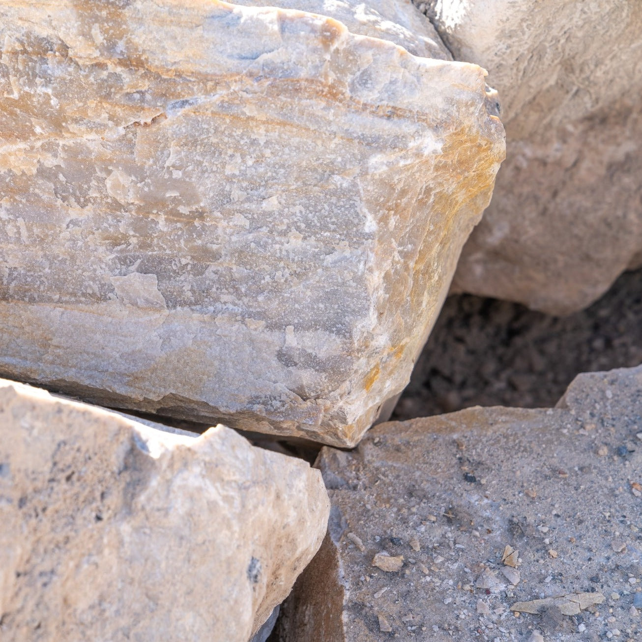 White Stansbury Boulders