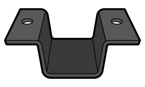 Cinch Top Cap Flush Brackets